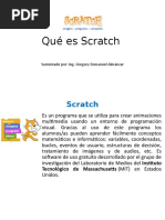 Interfaz Gráfica de Scratch 2.0 | PDF | Scratch (lenguaje de ...