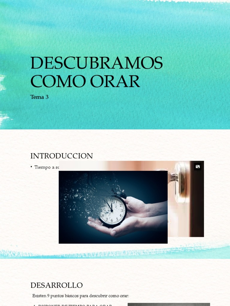 Descubramos Como Orar | PDF