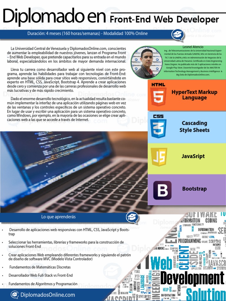 DIPLOMADO IN Desarrollo de Soluciones Web | PDF | Hojas de estilo en cascada | Red mundial