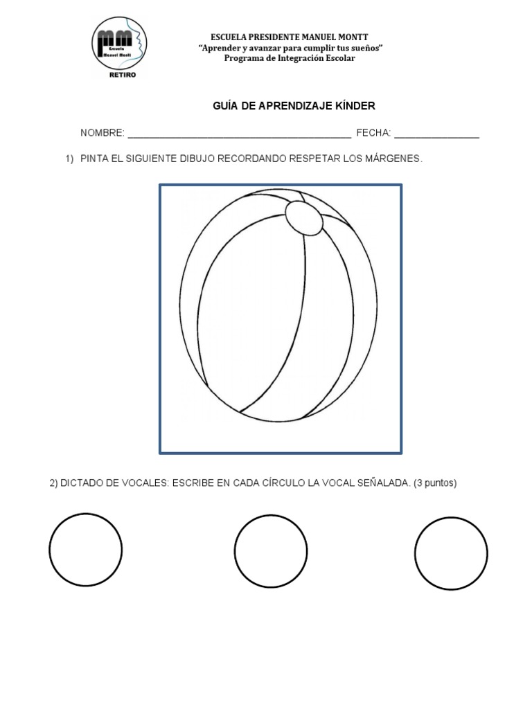 Guia KInder Lenguaje | PDF | Cognición | Educación avanzada