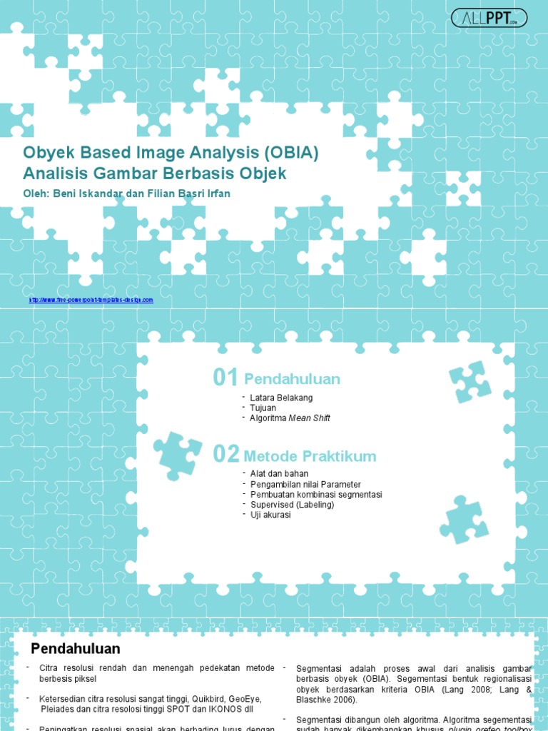 Praktikum OBIA | PDF