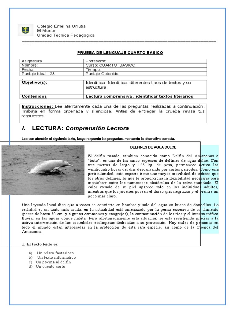 Protegiendo a los delfines rosados: Una prueba de lenguaje evalua la ...