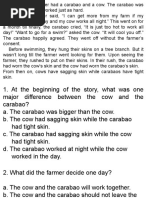 Grade 6 Short Stories | PDF | Spider