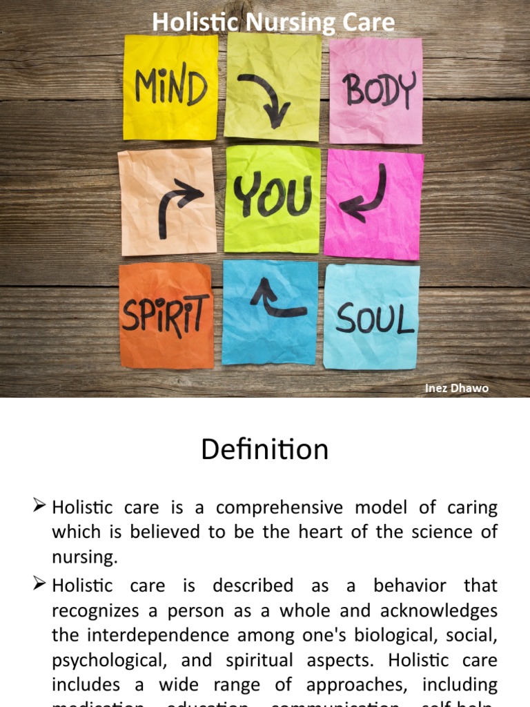 Holistic Nursing Care | PDF | Holism | Self Actualization