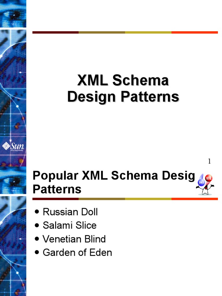 Xml Schema Design Patterns Download Free Pdf Xml Schema Xml