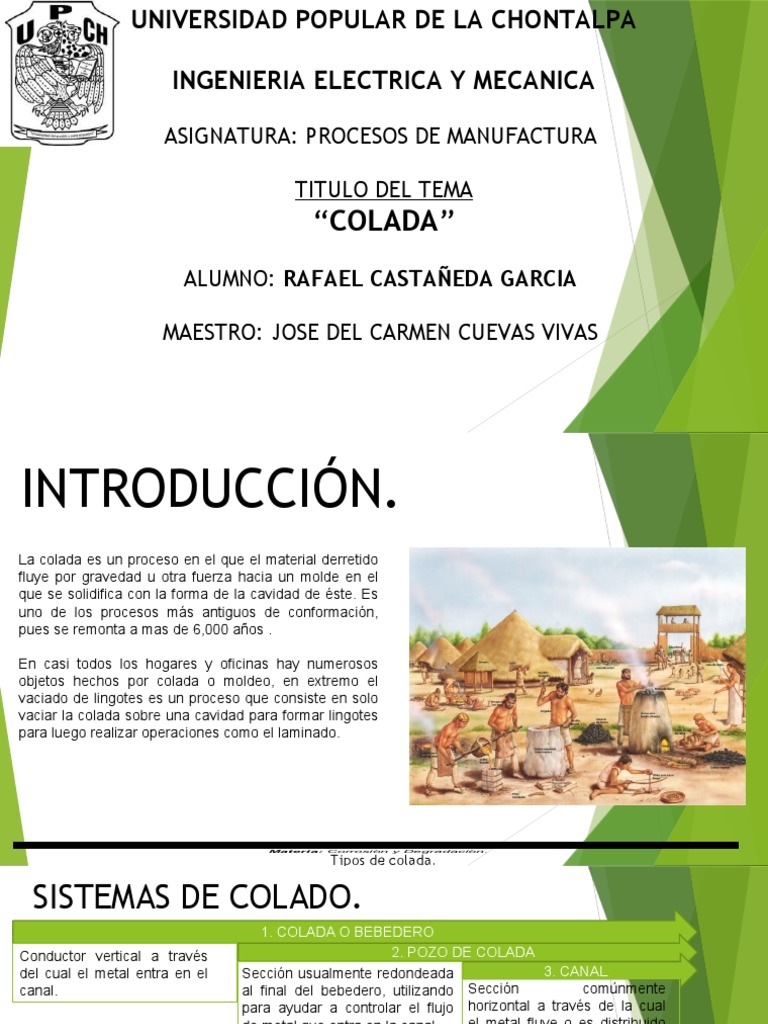 Tipos de Colada en Procesos de Manufactura | PDF | Acero | Rieles