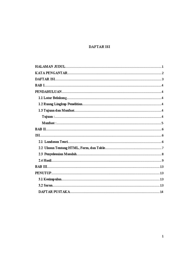 Laporan Praktikum HTML Dan CSS | PDF