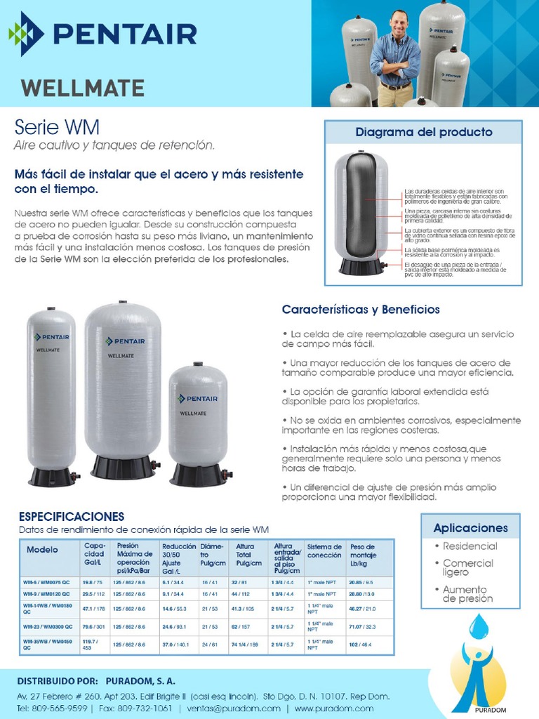 2-Brochure Pentair Wellmate 2 | PDF