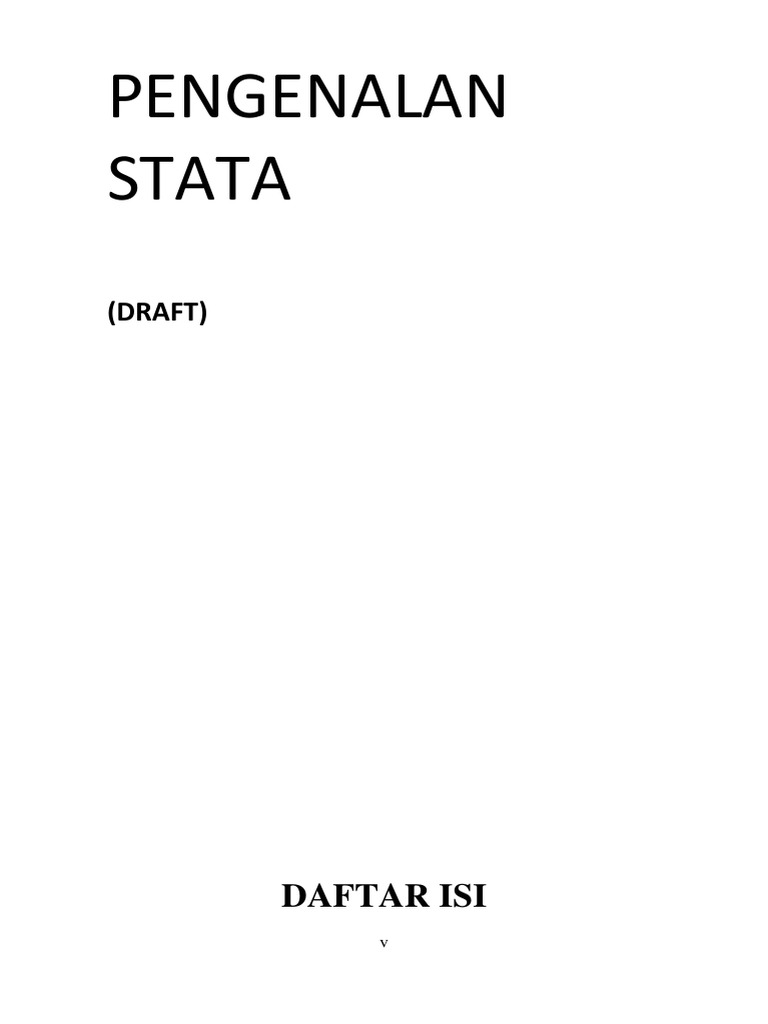 Panduan Penggunaan Stata 17 Pdf