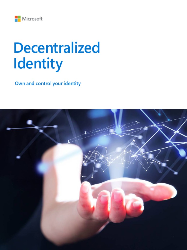 Microsoft Decentralized Identity | PDF | Authentication | Mobile App