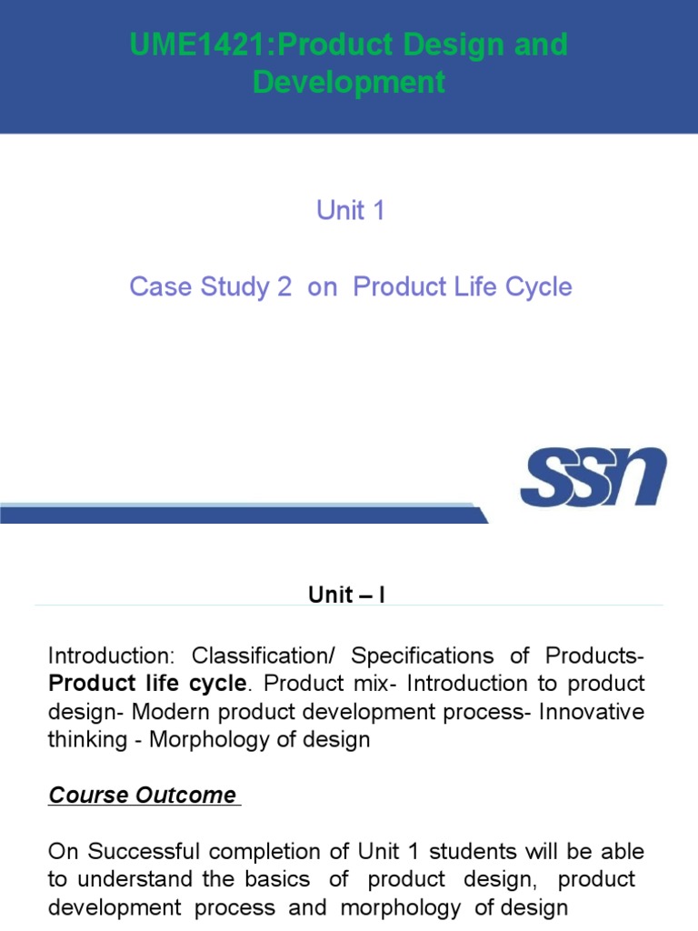 Case Study 2 On Product Life Cycle Pdf Retail Customer