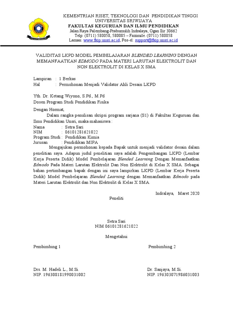 Permohonan Validator | PDF