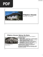 Parts of A Filipino House | PDF | Window | Architectural Design