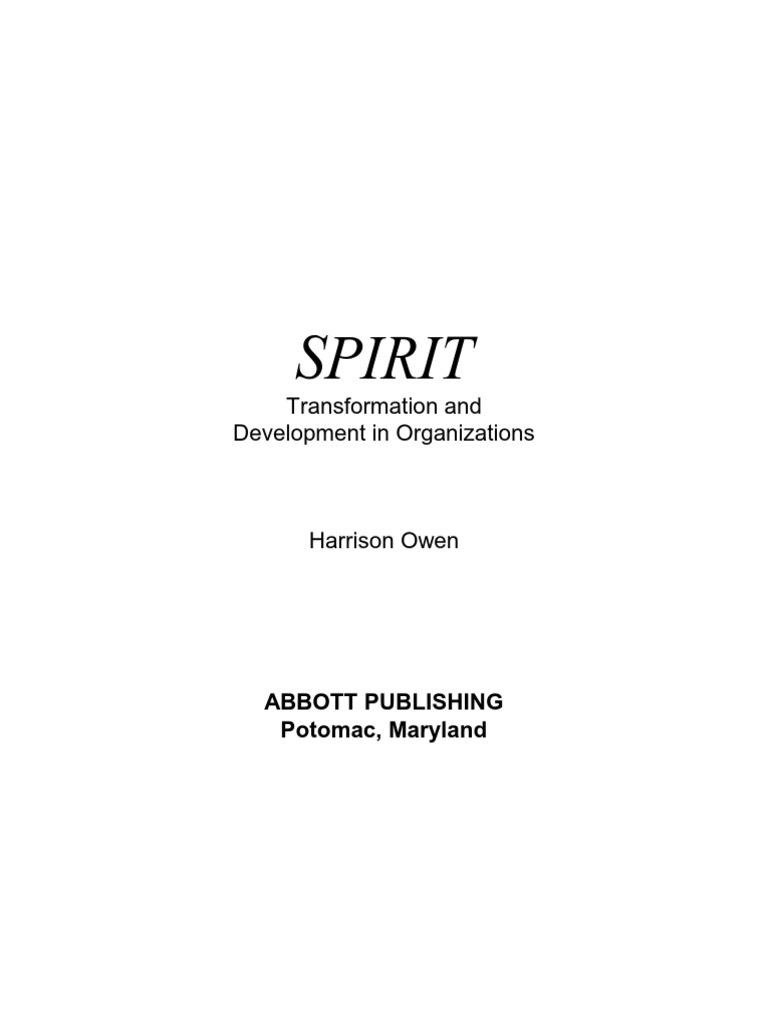 Spirit PDF | PDF | Physics | Truth