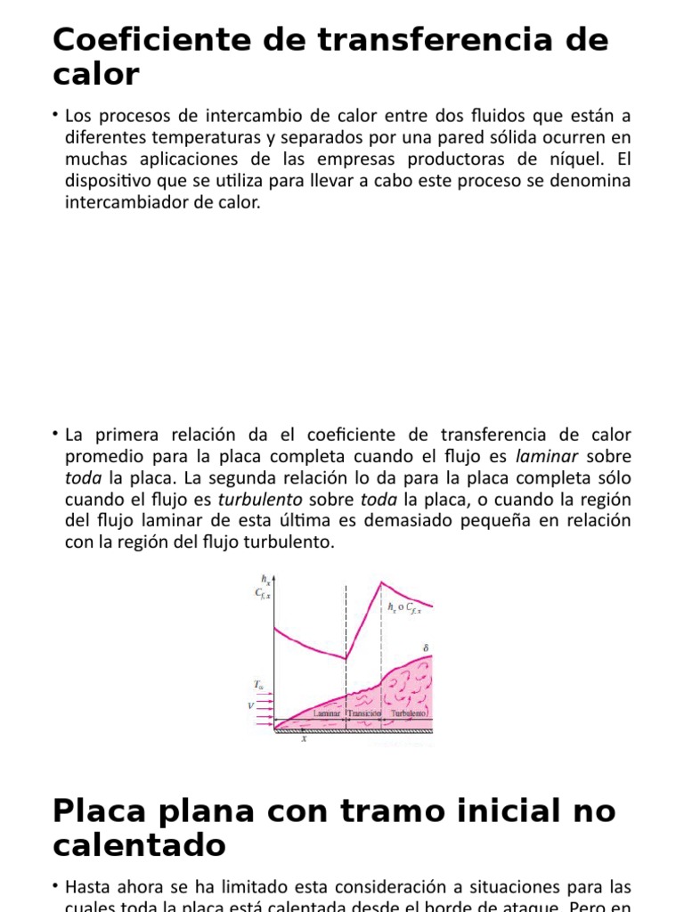 Coeficiente de Transferencia de Calor | PDF