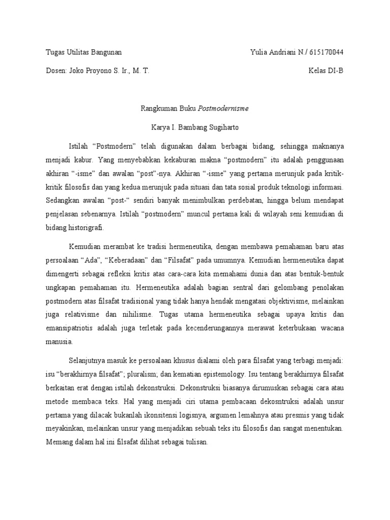 Rangkuman Buku | PDF