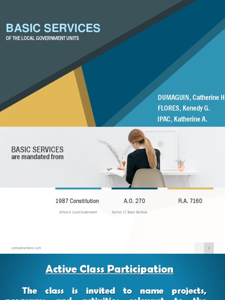 Basic Services of Local Government Units | PDF | Devolution | Health Care