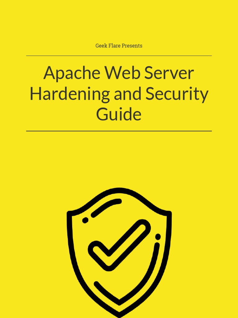 Apache Web Server Hardening and Security Guide | PDF | Transport Layer Security | Hypertext ...