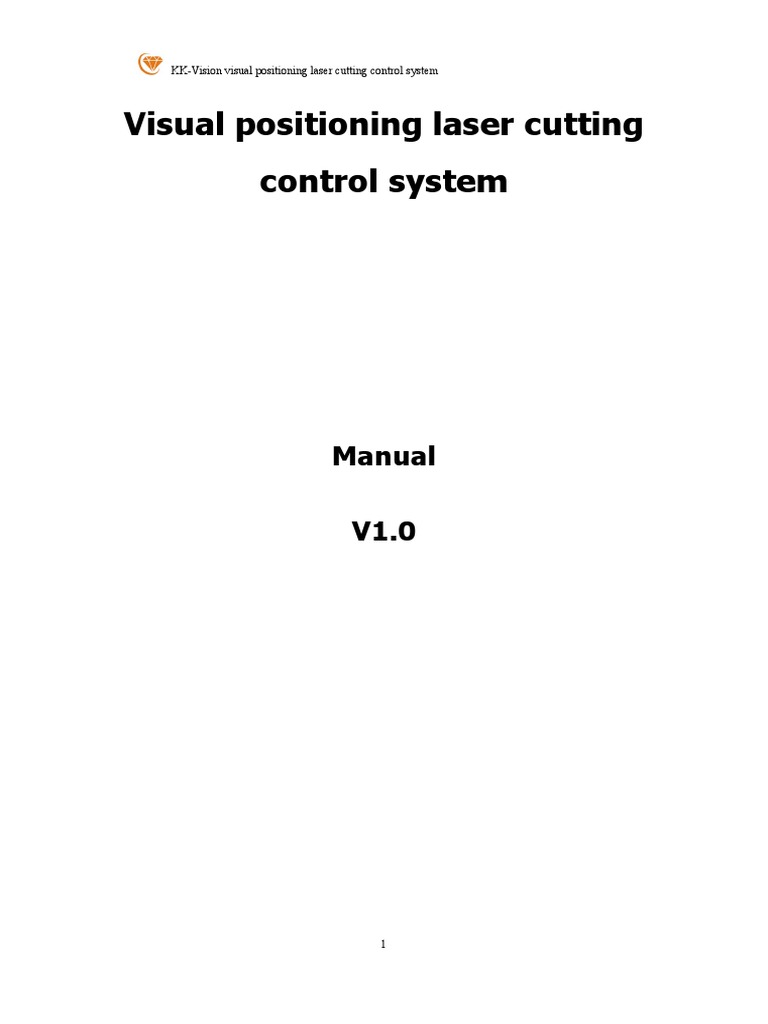 KKVision Visual Positioning Laser Cutting Control System | Download Free PDF | Icon (Computing ...