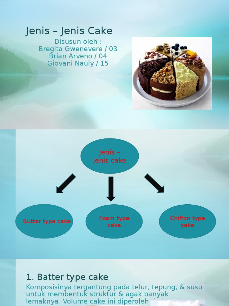 Jenis-Jenis Kue: Perbandingan Struktur dan Metode Pembuatan | PDF