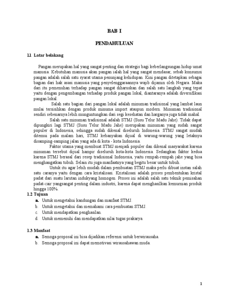 Resep STMJ Instan untuk Jualan | PDF | Memasak, Makanan, & Anggur