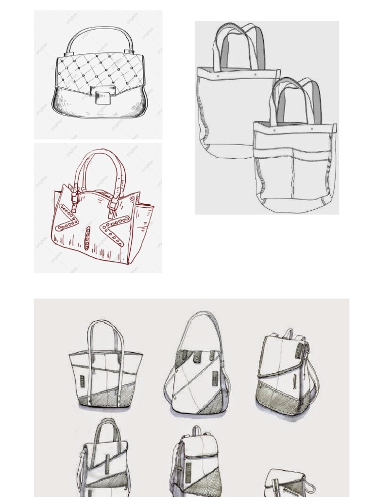 Contoh Lakaran Beg 3D | PDF