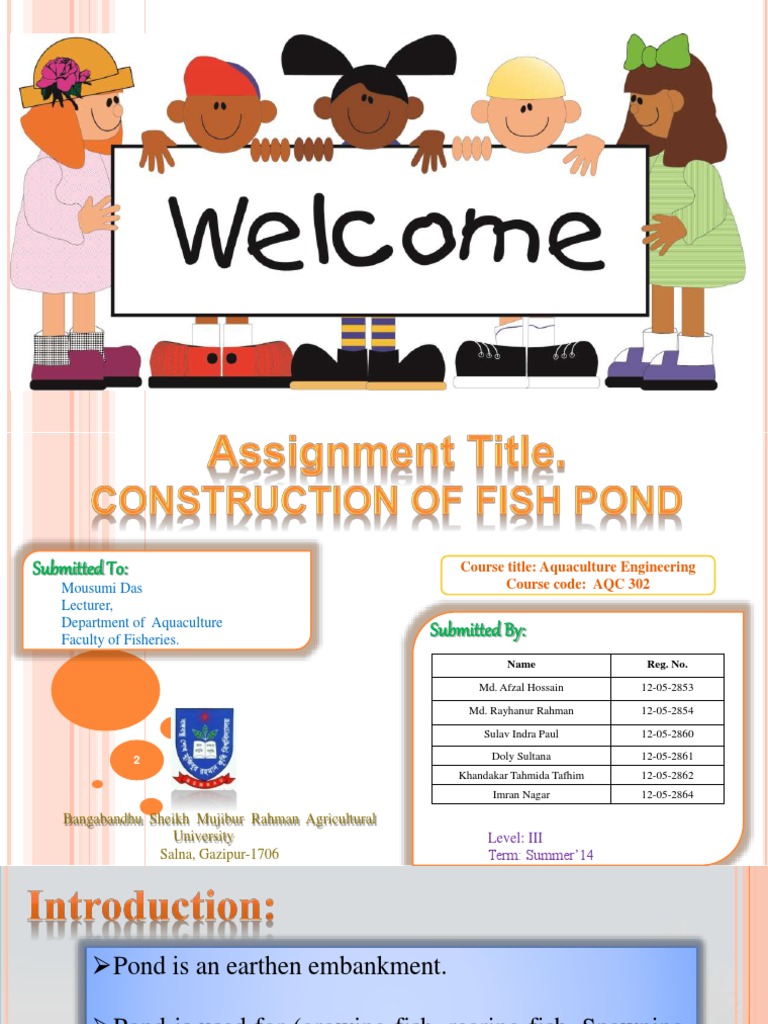 Pond Construction | PDF | Levee | Pond