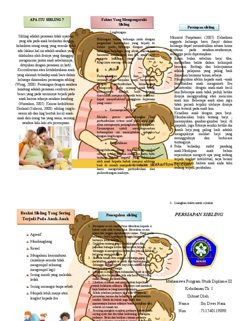 Leaflet Persiapan Sibling | PDF