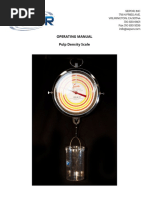 Marcy Pulp Density Scale | PDF | Weighing Scale | Density