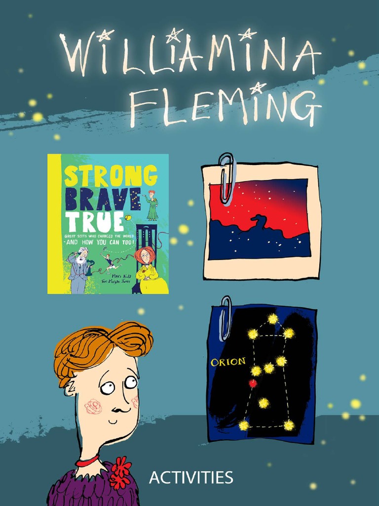 Strong Brave True, Williamina Fleming Activities | PDF