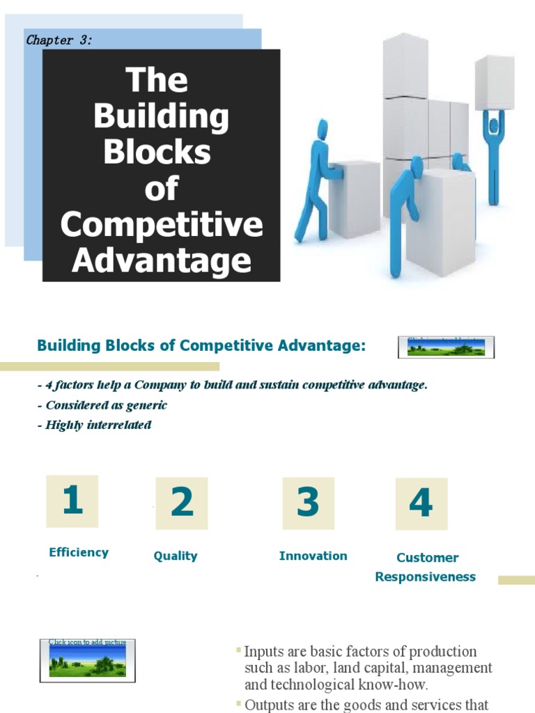 Competitive Advantage | PDF | Factors Of Production | Competitive Advantage