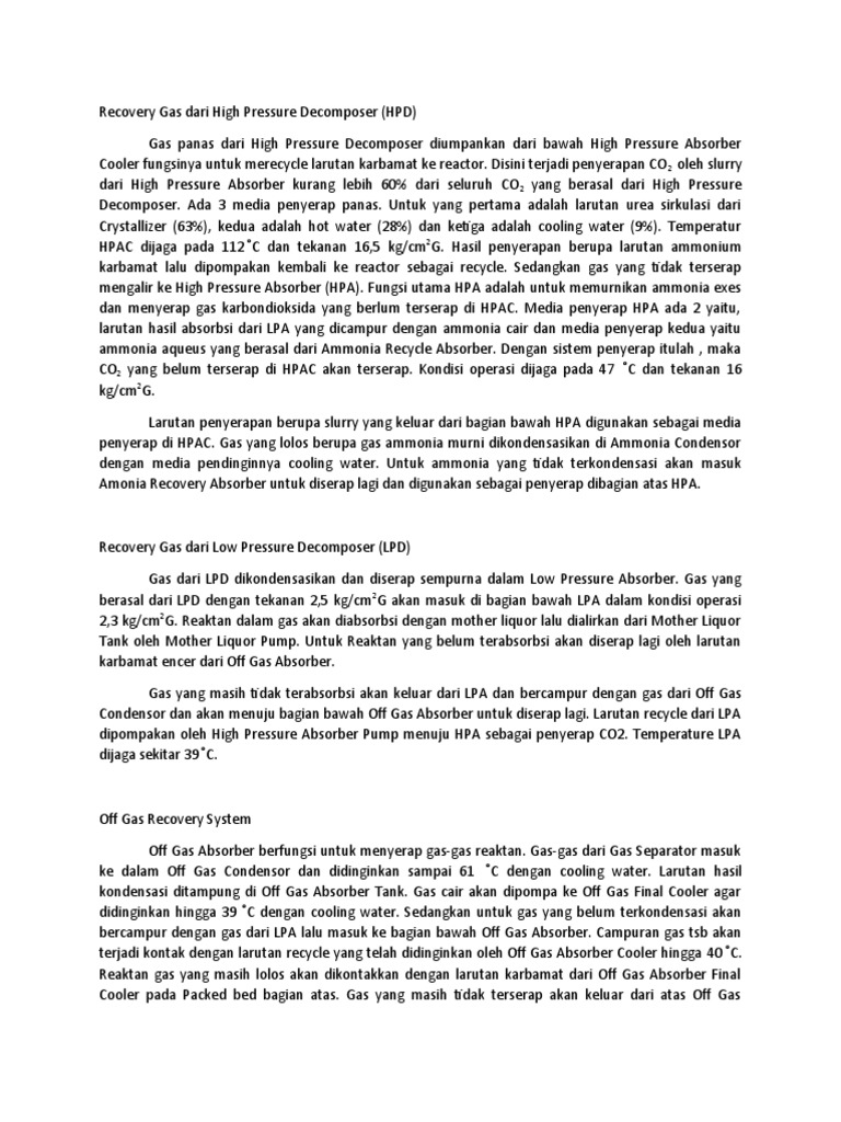 Decomposer Urea | PDF