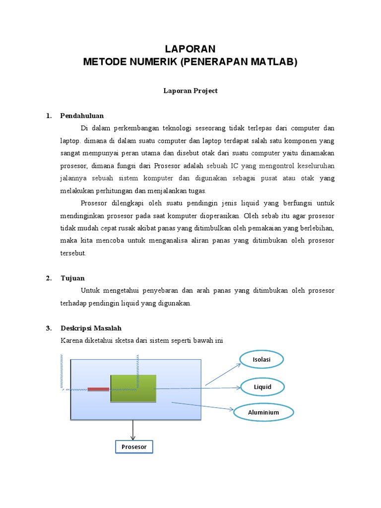 Contoh Laporan Project | PDF