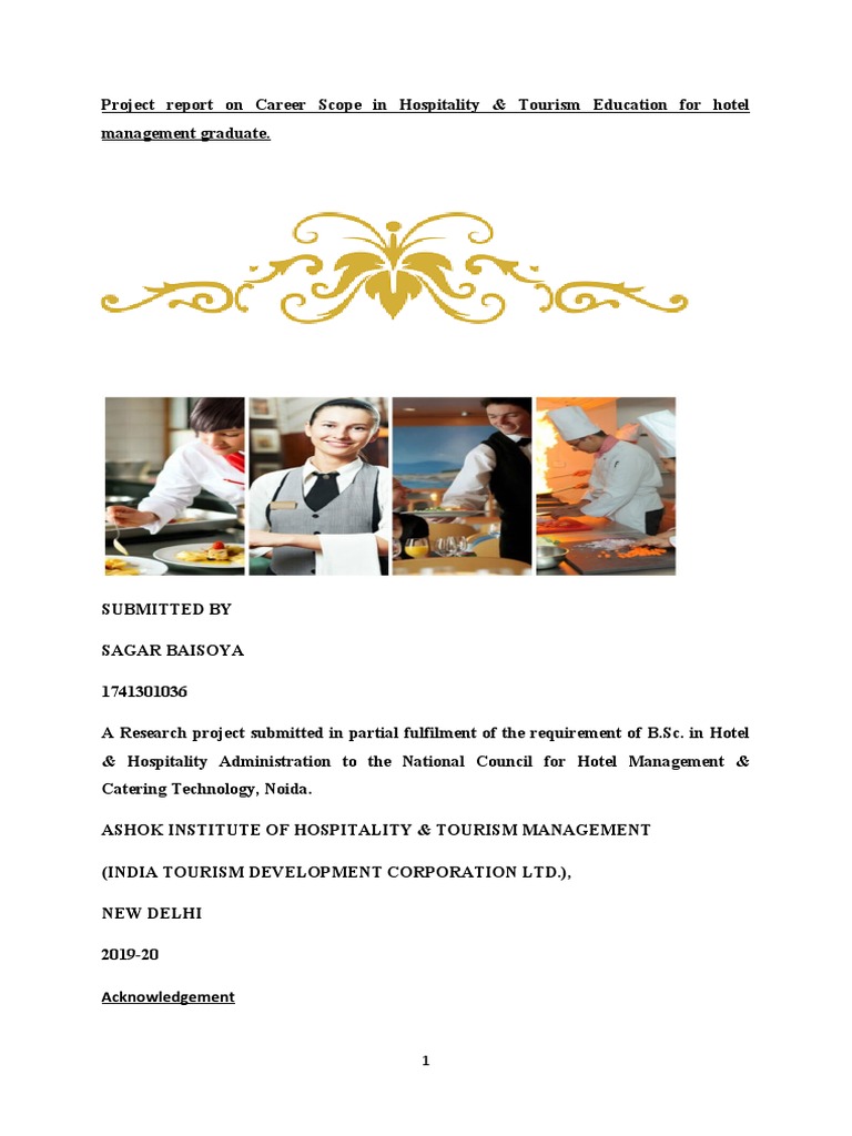 Career Scope in Hospitality & Tourism | PDF | Tourism | Travel Agency