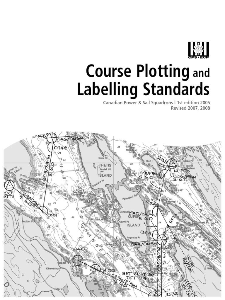 234course Plotting and Labeling Standards PDF | PDF | Navigation | Angle