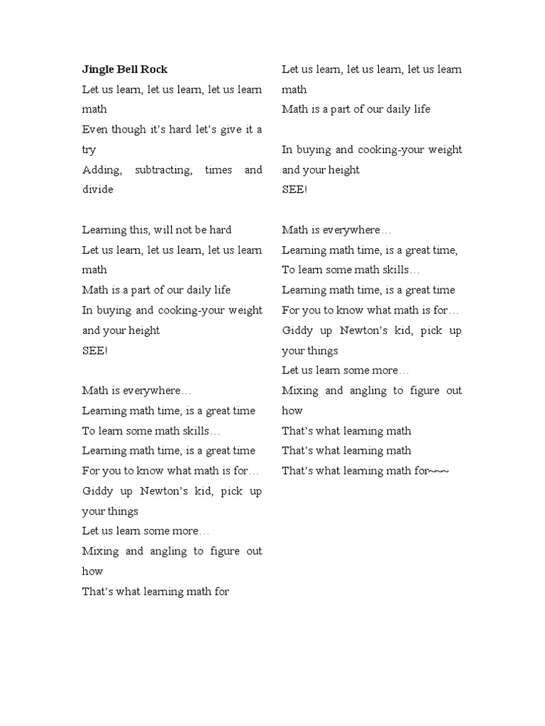 Jingle Bell Rock | PDF