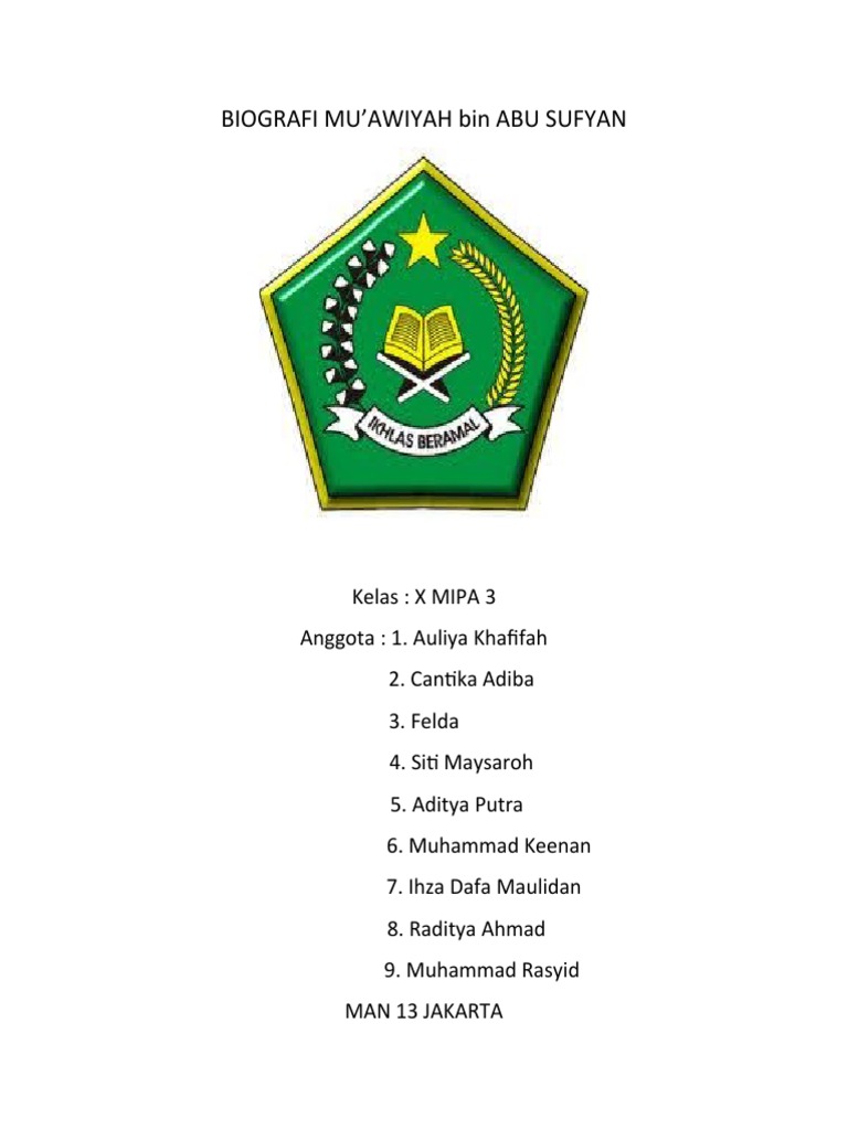 BIOGRAFI Abu Sufyan | PDF