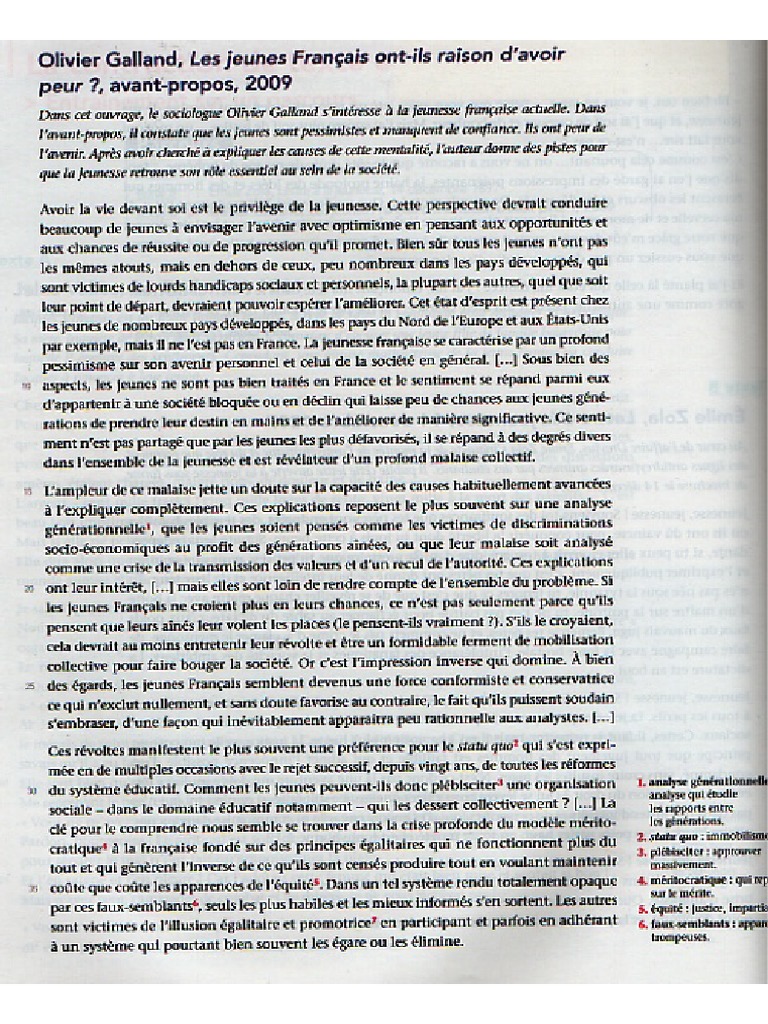 1ere STMG Texte Contraction PDF | PDF