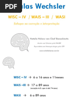 Wais III - Escala de Inteligência de Wechsler para Adultos | PDF ...