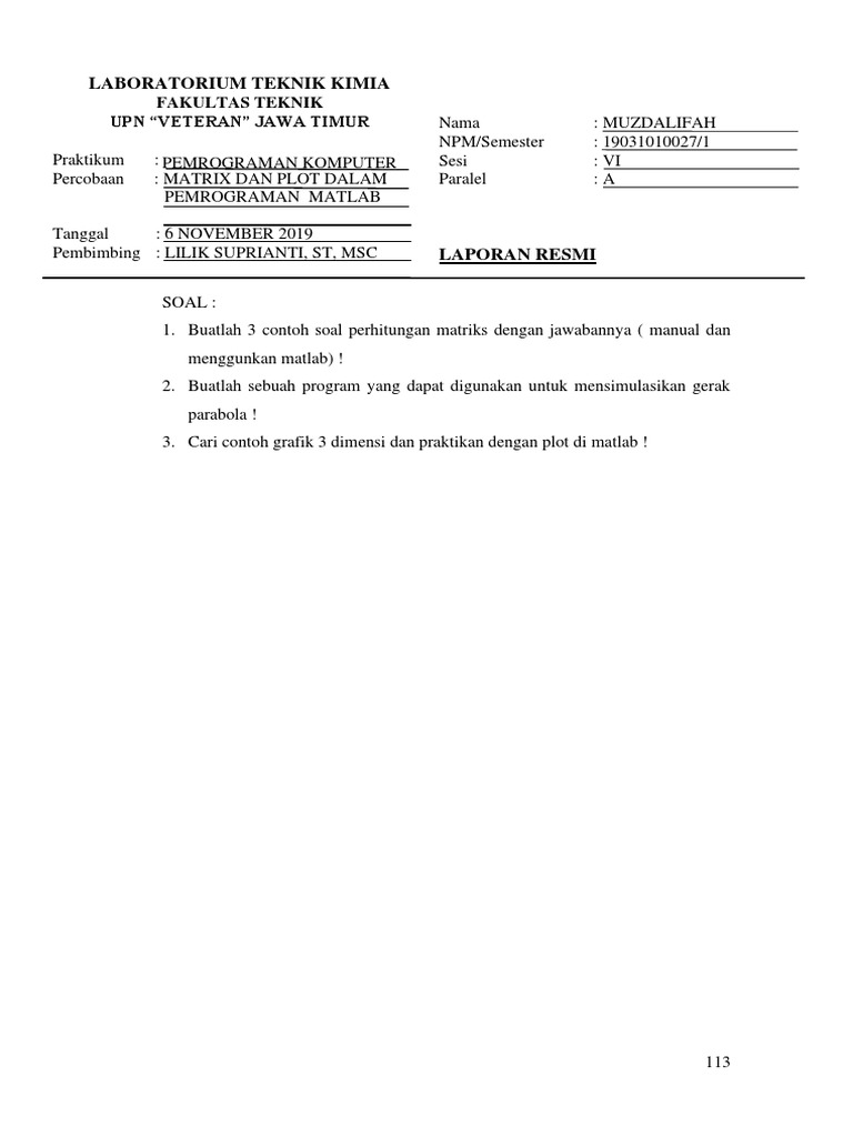 Lapres Modul 8 PDF | PDF