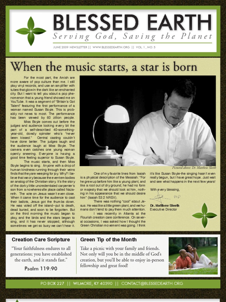 Blessed Earth: When The Music Starts, A Star Is Born | PDF ...