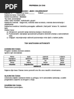 Cirilicna Slova - Vjezba | PDF