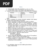 Grade 12 - Practical Program (Term2 - (11-18) ) | PDF | Sql | Data