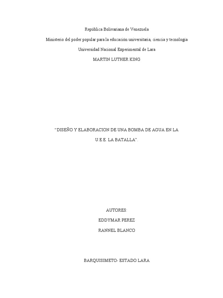 Proyecto Martin Luther King | PDF | Investigación cualitativa ...