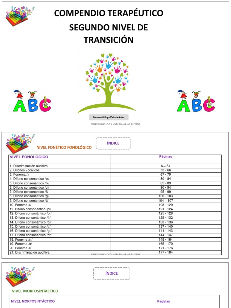 Segundo Nivel de Transición PDF | PDF | Escritura | Voz humana