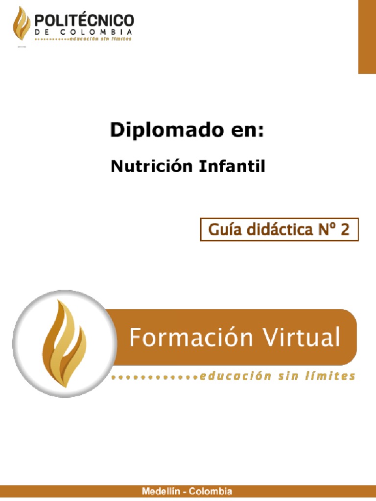 Guia Didactica 2 Alimentación Del Niño de 0 A 5 Años | PDF | La leche ...