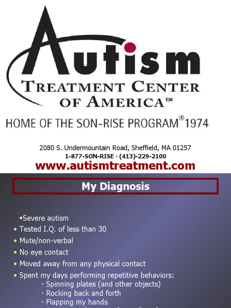 Autism Treatment Center of America Son Rise Program | PDF | Autism ...