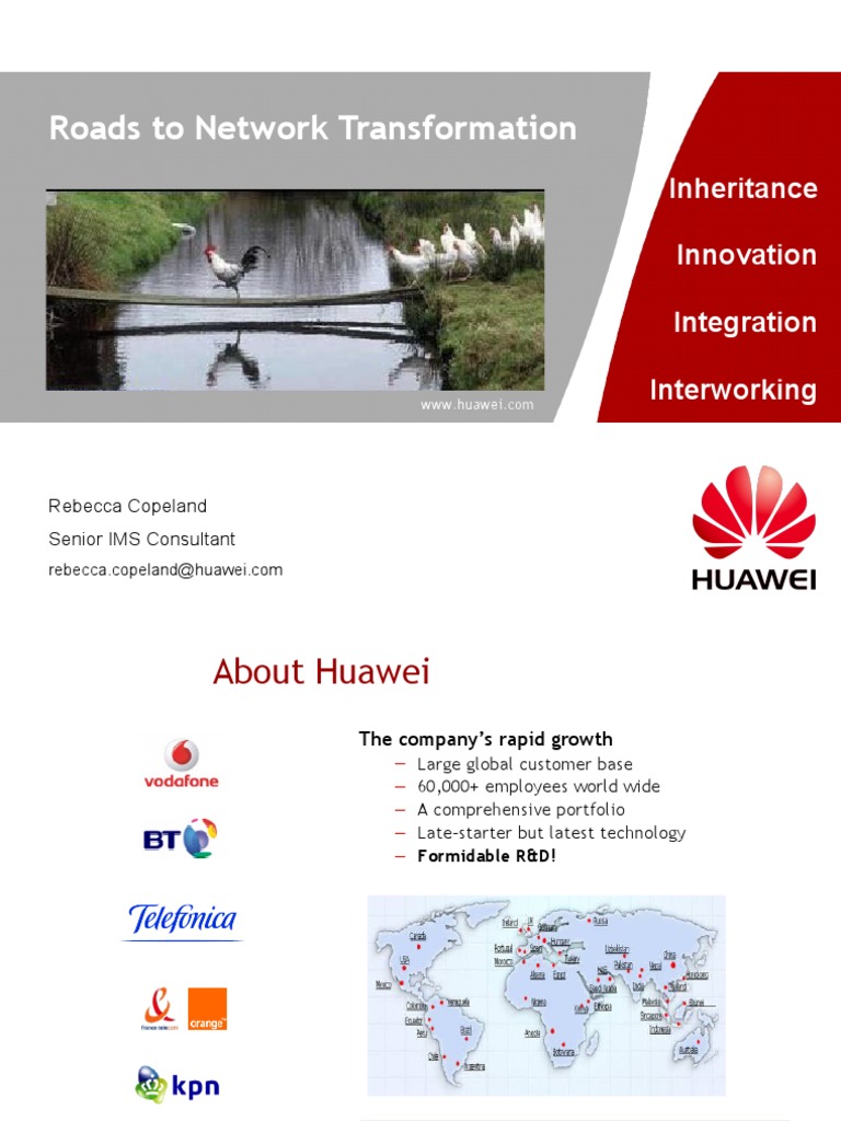 Huawei | PDF | Ip Multimedia Subsystem | Network Protocols