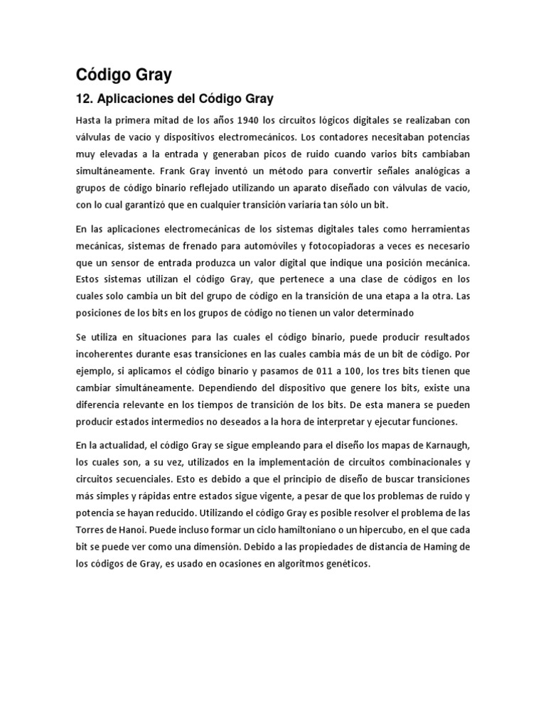 Código Gray | PDF