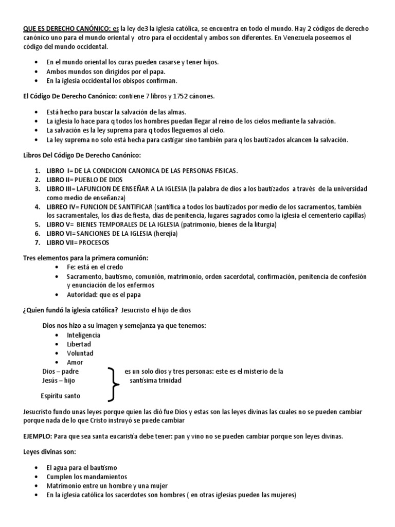 Derecho Canónico | PDF | Padrino | Confirmación